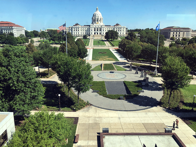The Capitol Mall: Historic memorials and tributes adorn the capitol ...