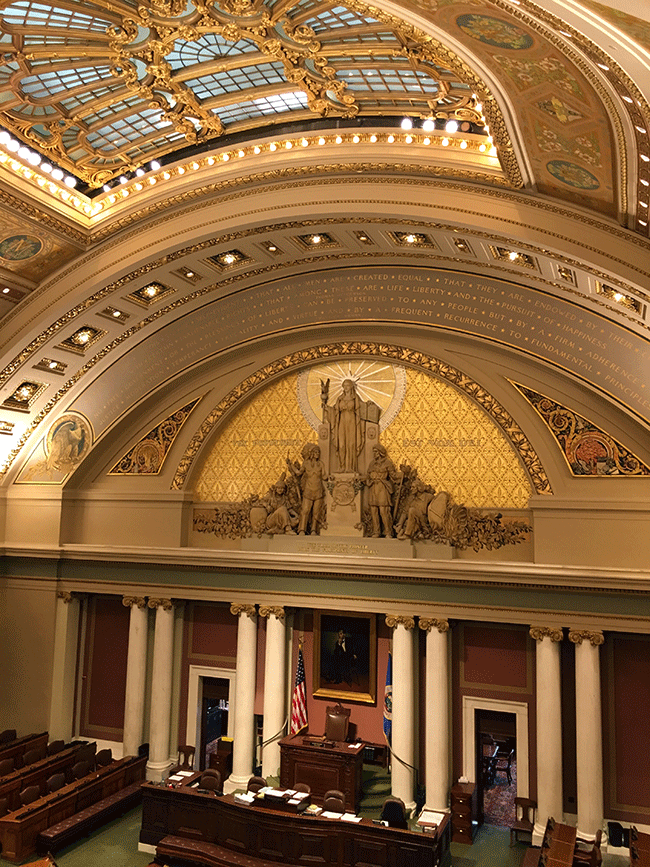 Minnesota’s State Capitol: A makeover creates a gleaming new look for ...